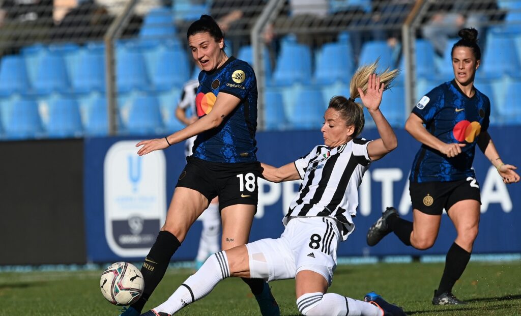 Pandini, Simonetti e Kristjansdottir all'Inter Store di Milano - FOTO