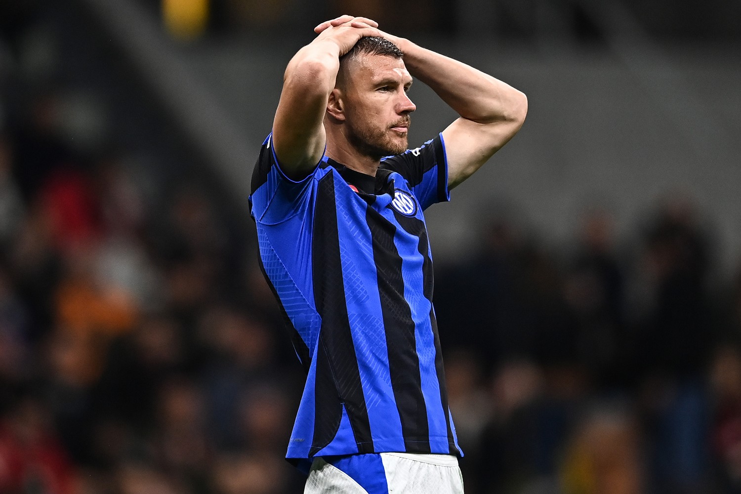 Fiorentina-Inter, le condizioni di Edin Dzeko in vista della finale