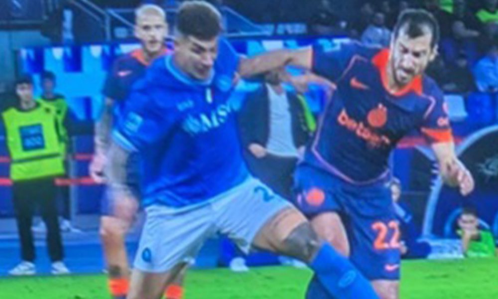 Rigore Napoli Inter, la posizione dell'AIA sull'episodio