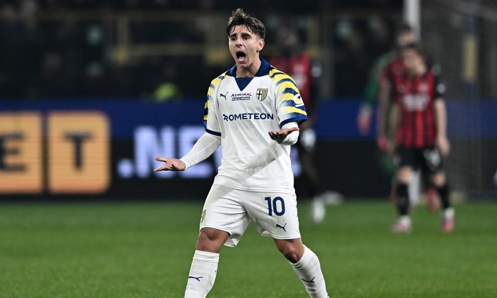 Parma Milan 2-2, Cuesta ferma la corsa di Allegri