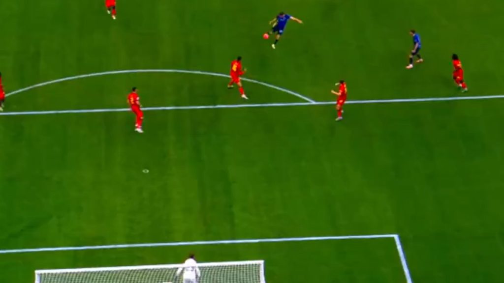 Gol Pio Esposito, primo marchio a San Siro in Inter Venezia